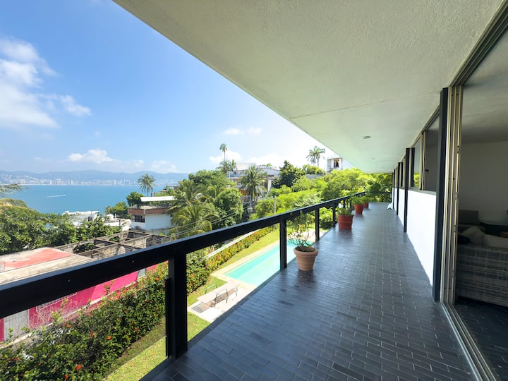 1960 Arquitectural Gem With Ocean View In Acapulco - Acapulco
