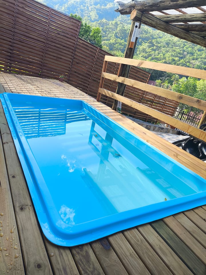 Cabana Serena Piscina Prainha Centro De Pomerode - Pomerode