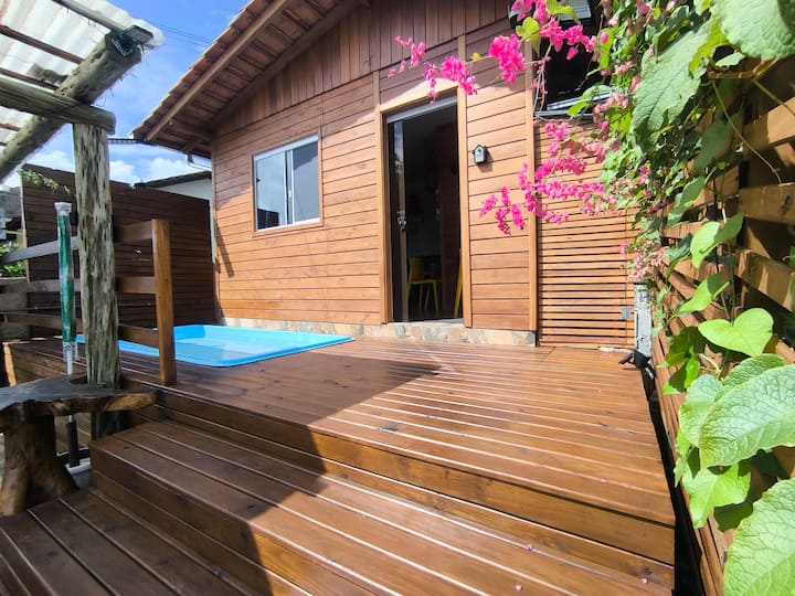 Cabana Serena Piscina Prainha Centro De Pomerode - Pomerode