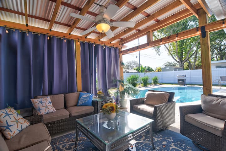 Pinellas Park Home With Heated Pool And Gazebo - Pinellas Park, FL