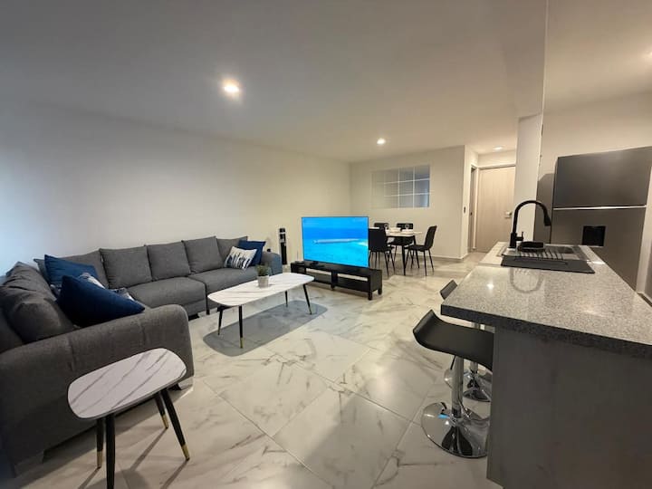 Departamento Nuevo, Moderno Y Bien Ubicado - Mexico