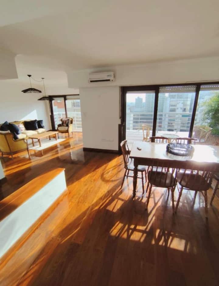 Amplio, Luminoso Dpto /110 Mts/ Centro/cochera/ - Mar del Plata