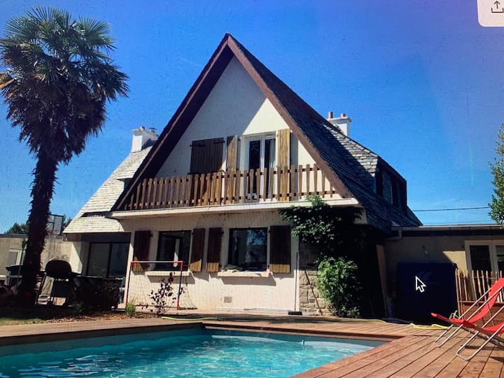 Spacieuse Maison - Piscine Jardin - Proche Plages - Groix