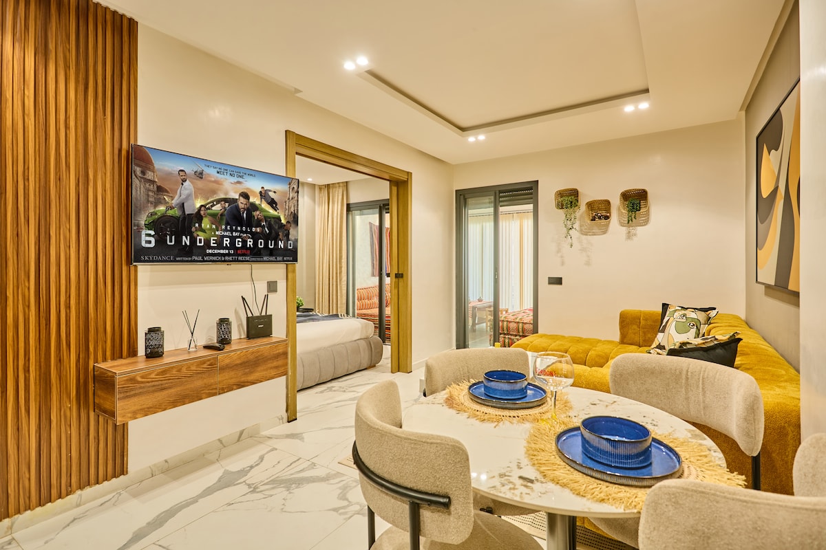 10 min à pied du Stade – Terrasse privée CAN 2025 - Appartements à louer à Casablanca ...