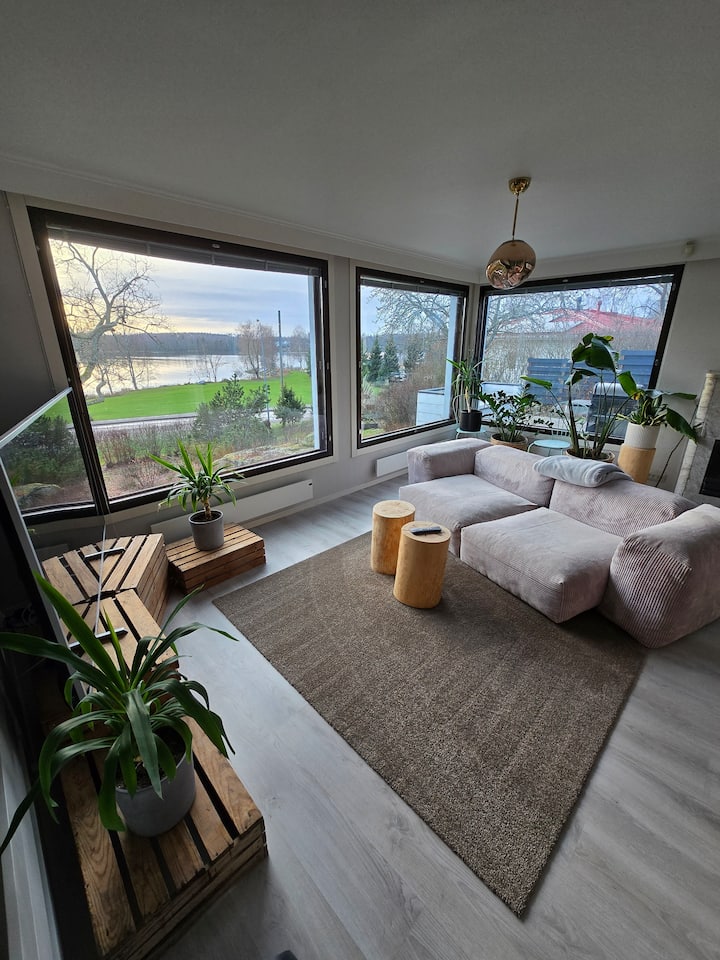 Omakotitalo Järvinäkymällä – 20 Min Tampereelta - Vesilahti