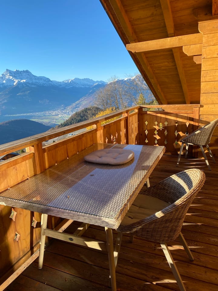 Charmant Appartement Vue Panoramique (4-6 Pers.) - レザン