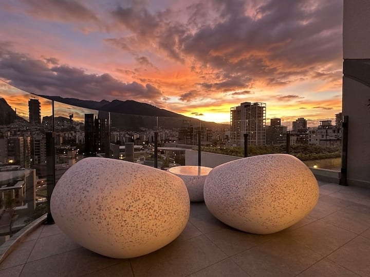 Luxury Studio With Pool And Spa In La Carolina - Quito