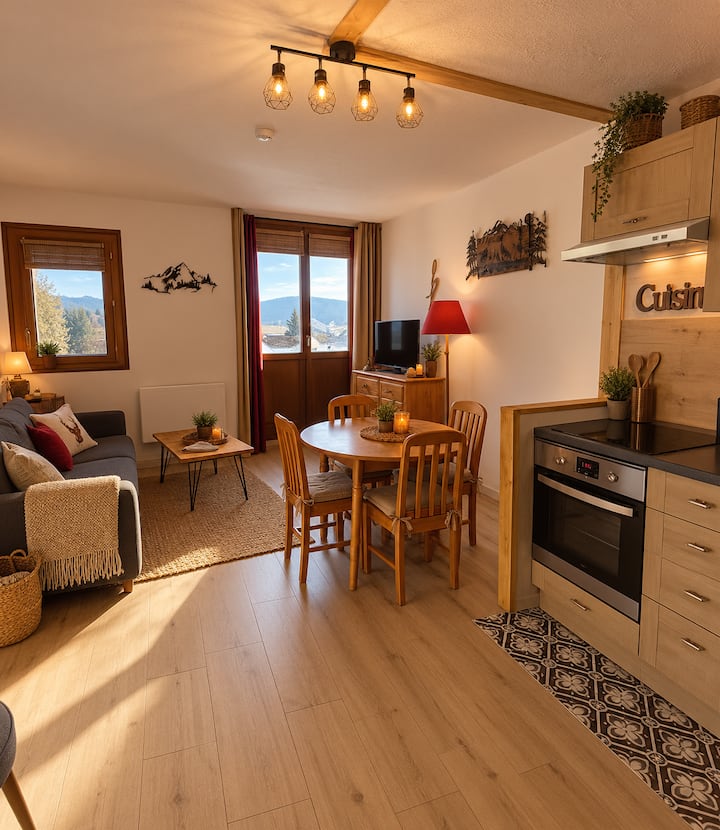 Le Refuge De Puyvalador  T2  Parking  Ski & Lac - Puyvalador