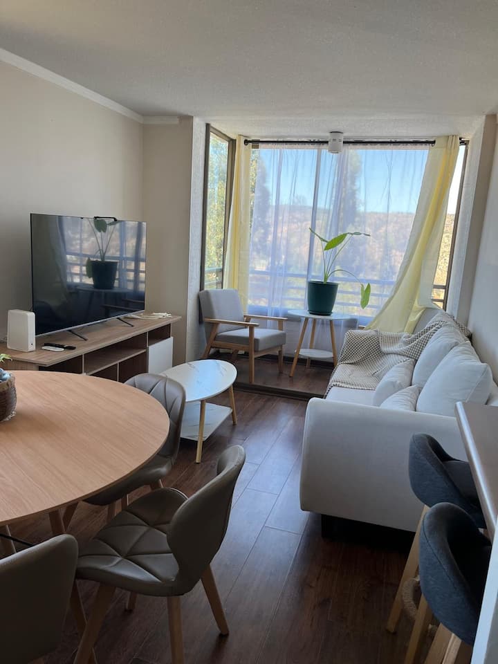 Acogedor Depto. En Sector Tranquilo De Viña. - Chile