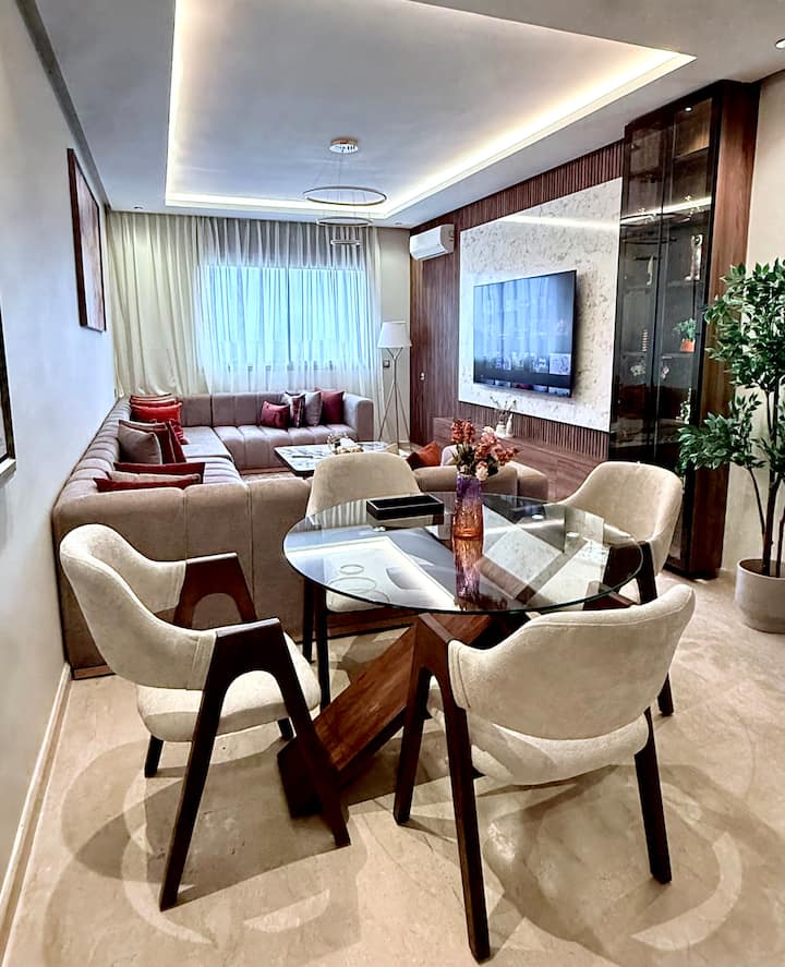 Appartement Cosy à 5 Min Du Stade Moulay Abdellah - Temara