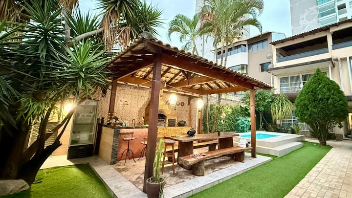 Casa De Luxo Com Piscina A 250m Da Praia Itaparica - Vitoria