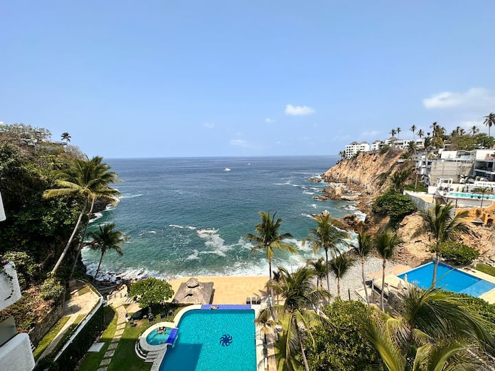 Increíble Departamento Con Vista Al Mar - Acapulco de Juárez