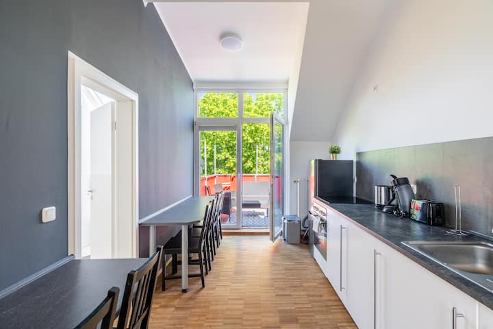 Geräumige Xxl City-maisonette •Top-lage •2 Balkone - Leipzig