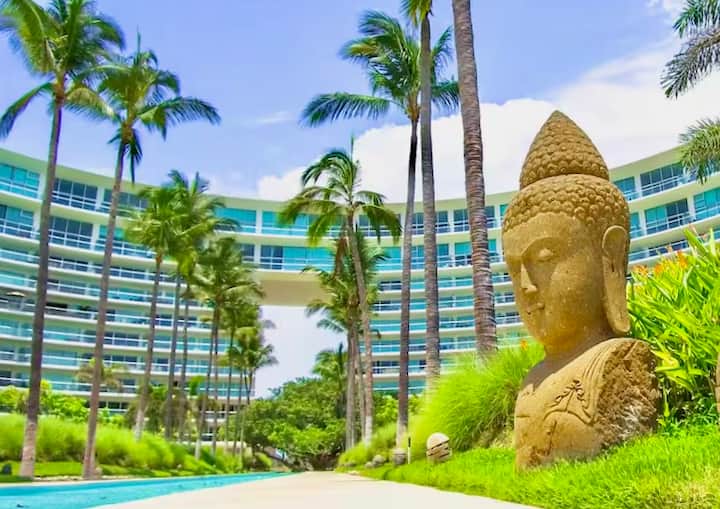 Apartment Palm View @ Peninsula Nuevo Vallarta - Nuevo Vallarta