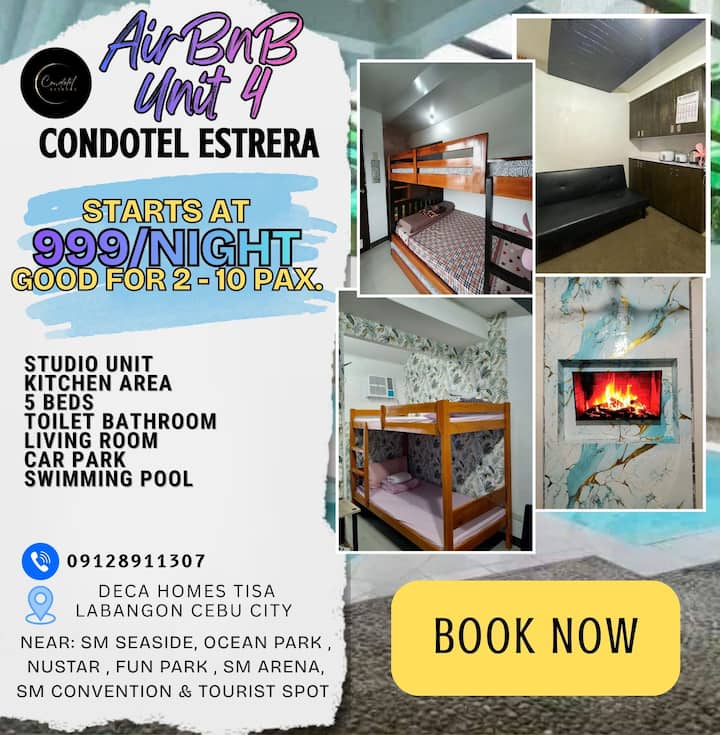 Condotel Estrera Unit 4, Cebu City - Cebu City