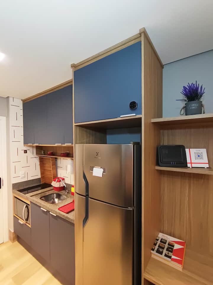 Apartment With Heating Near República Metro Line 3 - Sao Paulo