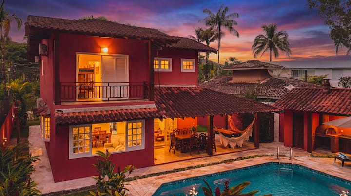 400m Da Praia • Piscina • Sinuca & ÁRea Gourmet - São Sebastião