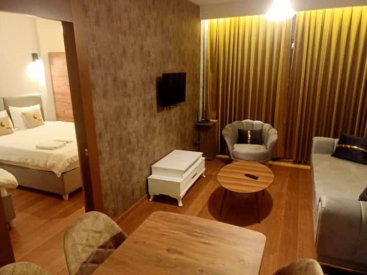 Ev Konforunda Otel Konseptinde Lüks 1+1 Daire - Sultanbeyli