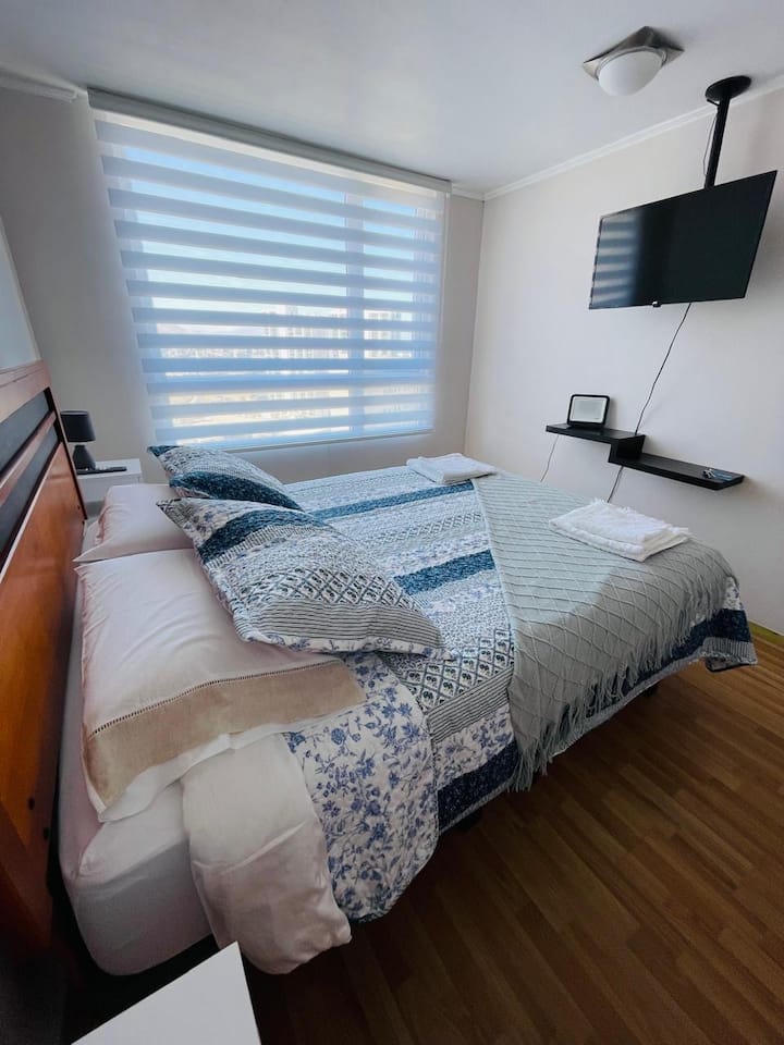 Apartamento Matrimonial Con Terraza Y Vista Al Mar - Antofagasta, Chile