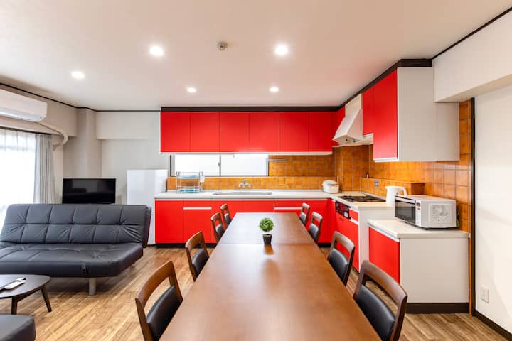 Kuromon Dotonbori 3 Min! Sleeps 16! 3br! - Osaka