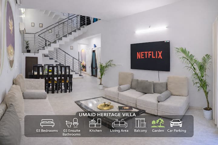 3bhk Luxury Villa Near Umaid Bhawan Palace Jodhpur - Jodhpur