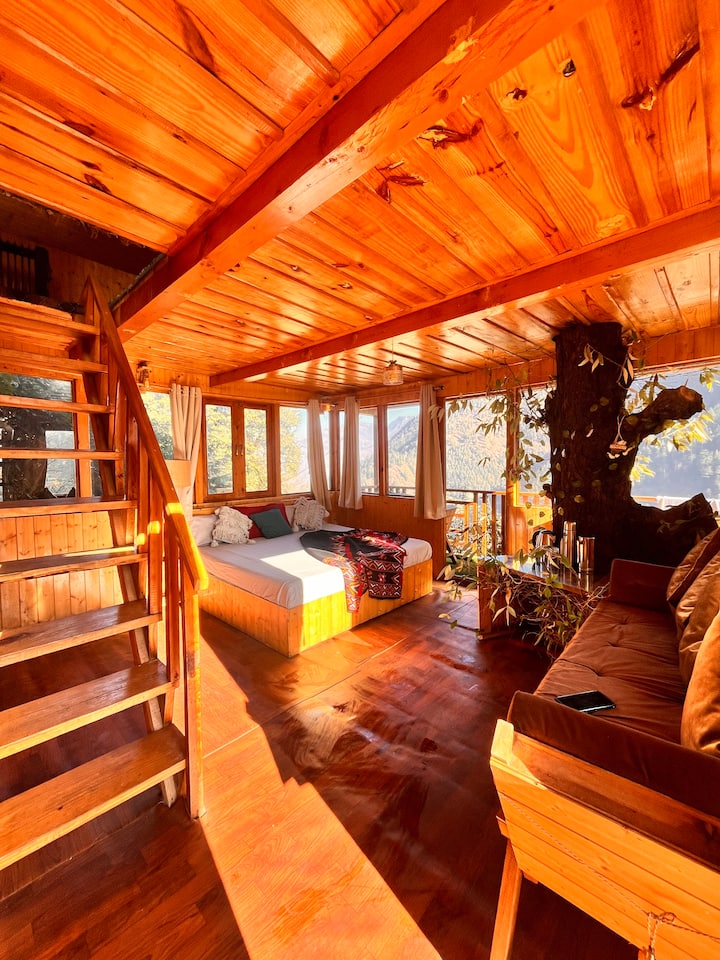 The Wooden Branch Tree House Jibhi - Jibhi