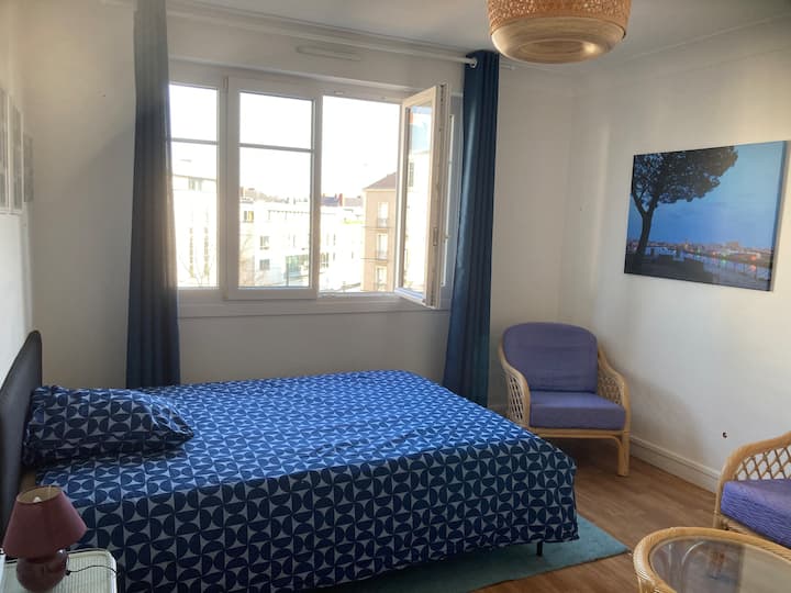 Logement Centre-ville 3 Ch, 3 Lits - Nantes