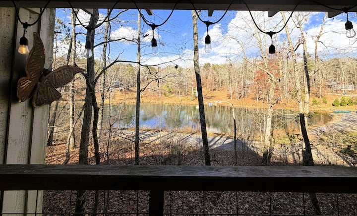 Wooded, Lake Views, Private, Firepit, Near Desoto - Mentone, AL