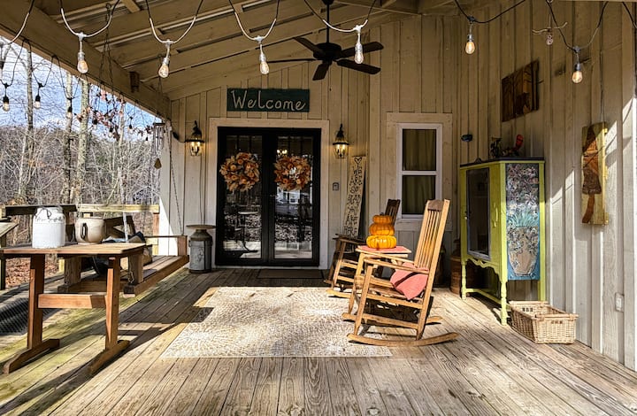 Mountain Cottage, Sleeps 12, Lake Views, Fire Pit - Mentone, AL