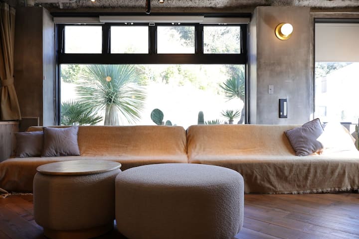 【アートな異世界｜一日一組限定】14時out｜124㎡ワンフロア｜女子会・家族歓迎｜the Mill - Kisarazu