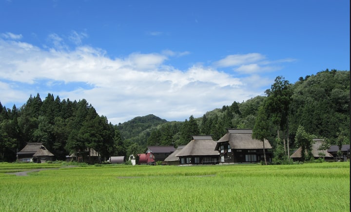 【1泊2食付】囲炉裏のある古民家「島の家」ふるさと料理体験｜bbq・囲炉裏食へ変更可 - 도카마치시