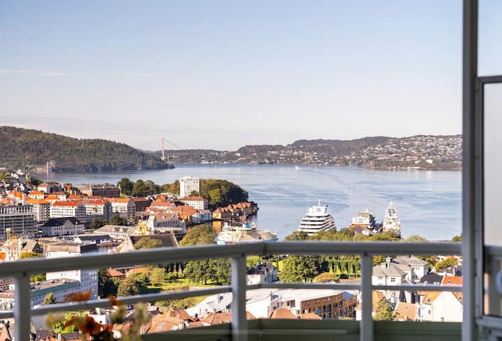 Amazing View (And Cat) Close To City Centre - Bergen, Norway