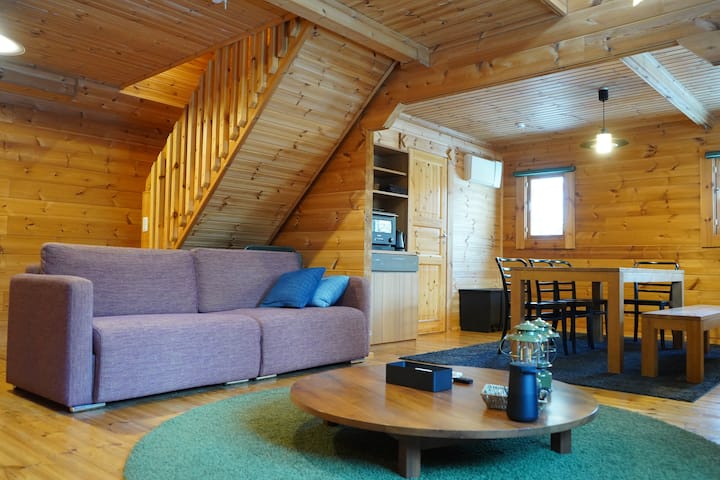 最大9名の白馬スキー拠点にぴったりの一棟貸し｜3dプリンタサウナ＆bbq設備付き - Hakuba