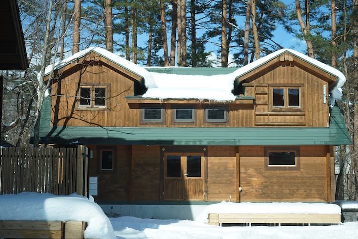 最大9名の白馬スキー拠点にぴったりの一棟貸し｜3dプリンタサウナ＆bbq設備付き - Hakuba