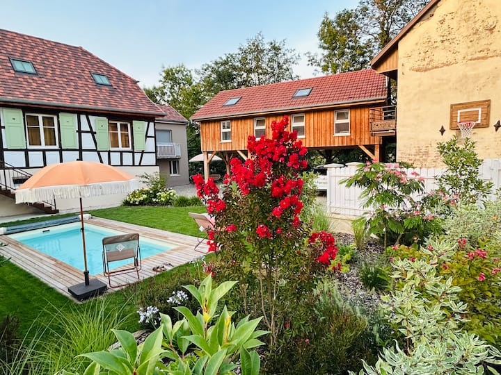 Grange Cocooning Sur Pilotis - Eckbolsheim