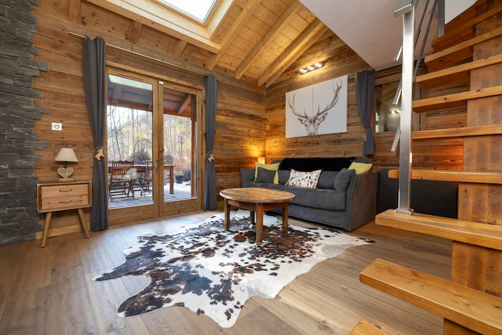 Cocon| 4pax | Jardin | Jacuzzi | Vue Mt-blanc - Les Houches