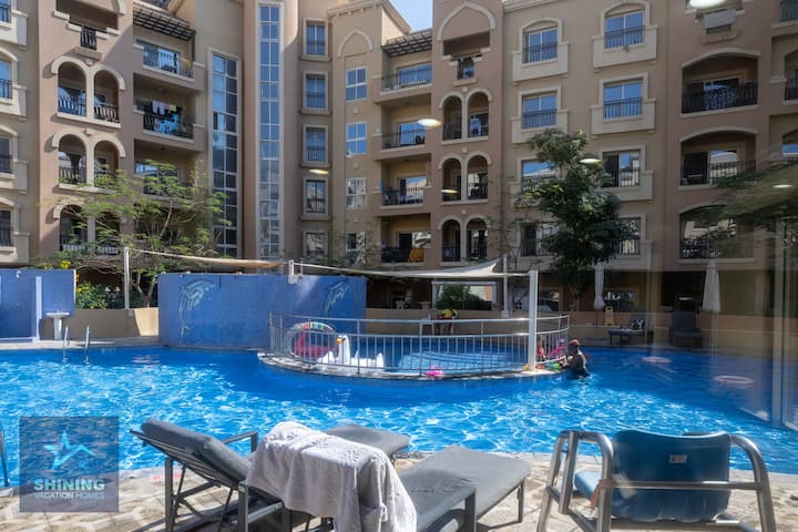 Peaceful 1br Jvc Near Circle Mall Pool Gym - Dubaï