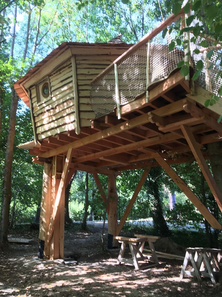 Cabane Perchée Au Calme - Joigny