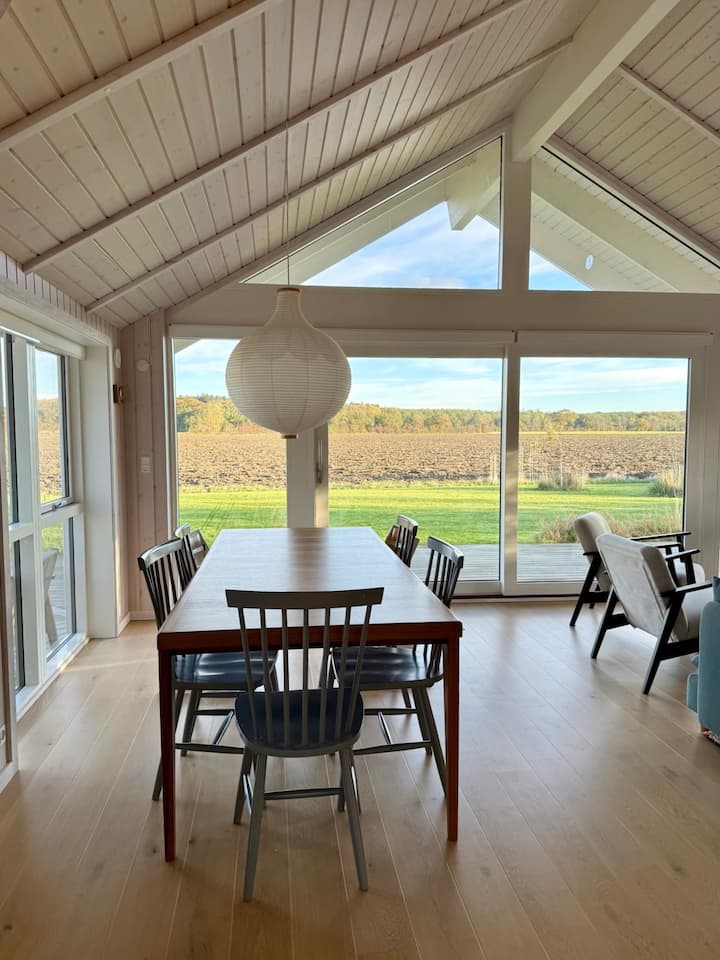 Moderne Og Hyggeligt Sommerhus Ved Havet - Denemarken