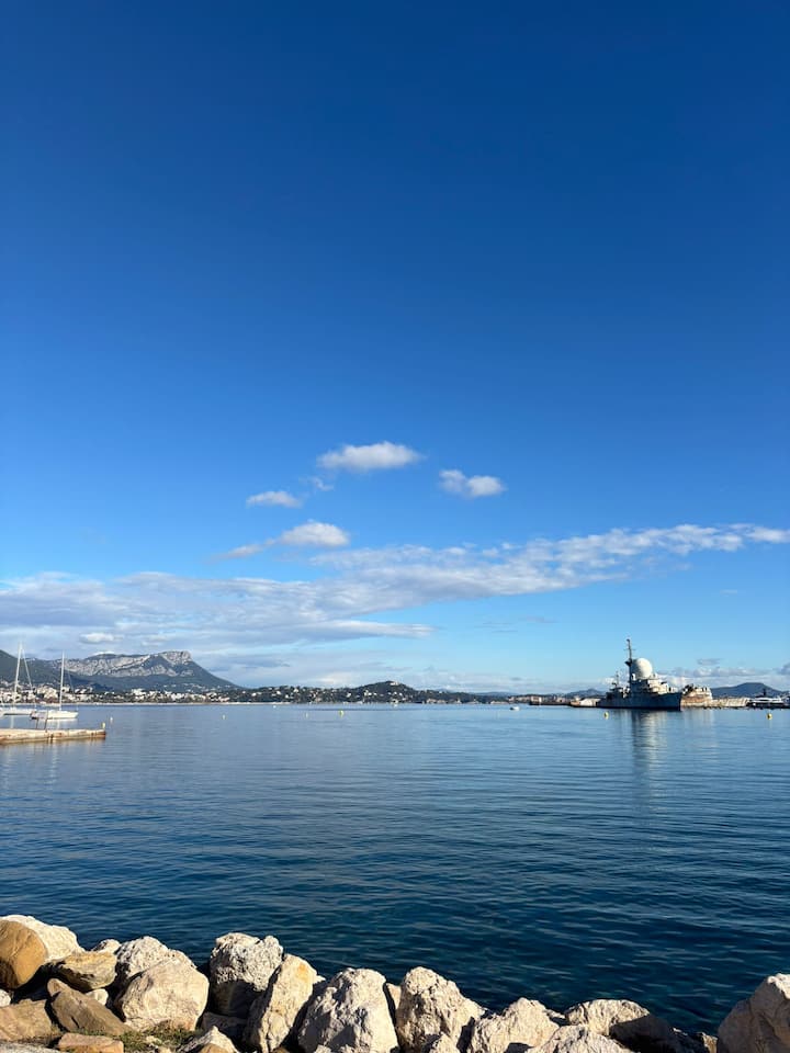 Appartement Cosy En Bord De Mer – Terrasse Et Vue - Saint-Mandrier-sur-Mer