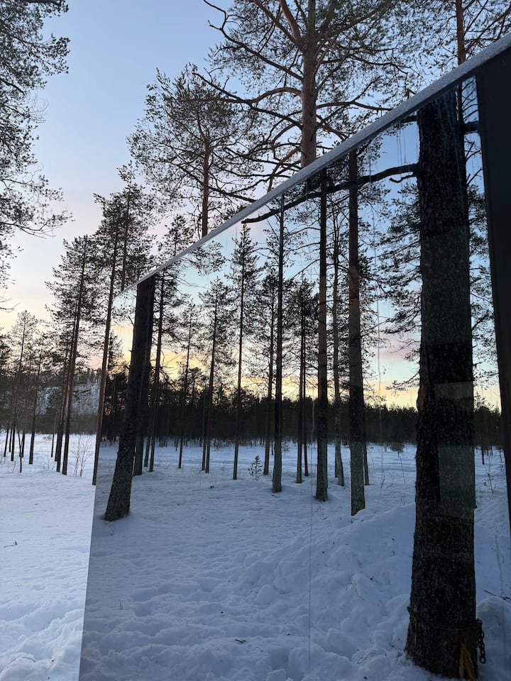 Ymir Cabin Glass Lapland | Lake View - Arvidsjaur