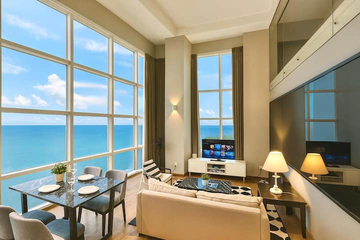 【Seaview】2br Duplex Seafront-town •Wifi-kitchen 13 - Penang