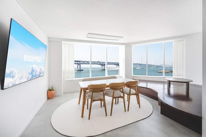 오픈특가! 광안대교 광안리 파노라마 오션뷰 연인, 가족, 친구들과 함께 프라이빗한 공간 - Busan