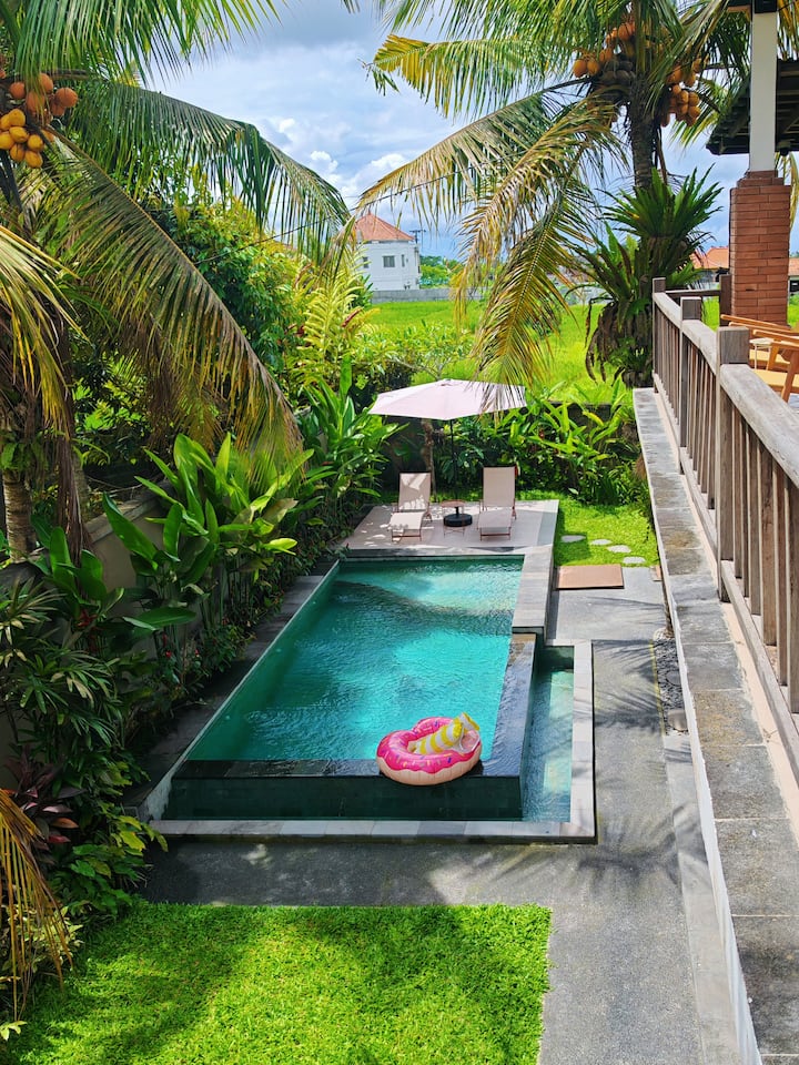 3br 3bathroom Villa With Pool In Ricefield - Ubud