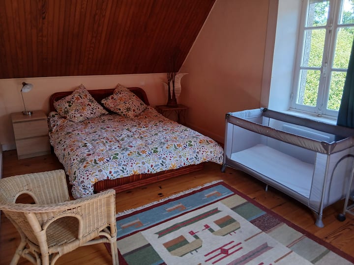 Chambre 'Ouest' - Pont Ar Len Café - Vélodyssée - Rostrenen