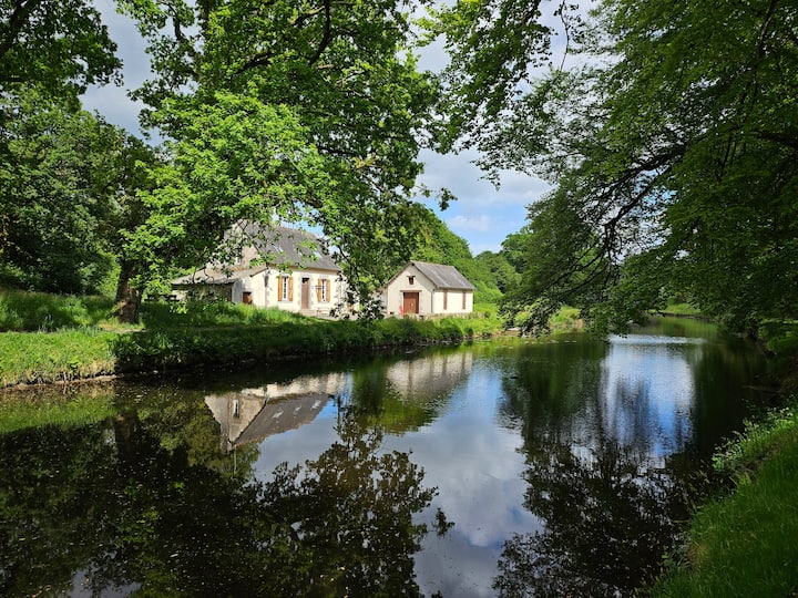 Chambre 'Ouest' - Pont Ar Len Café - Vélodyssée - Rostrenen