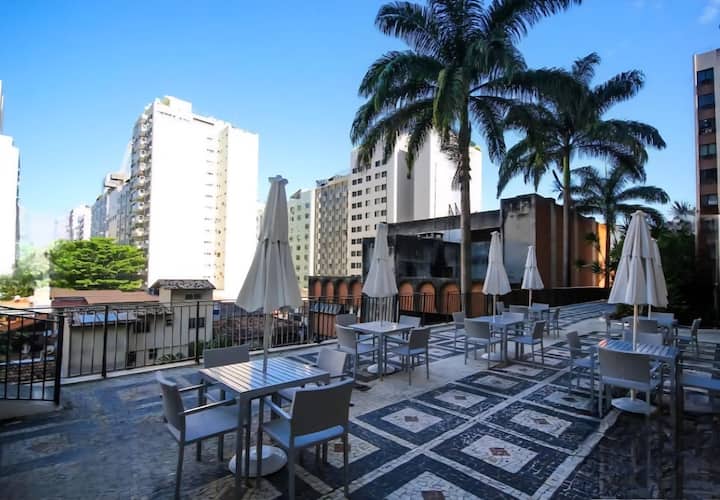 Apartamento + Piscina Na Praia De Copacabana - Rio de Janeiro
