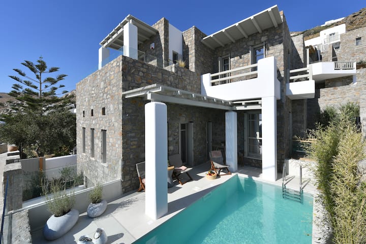 Tourlos Seaview Villa, Mykonos - Mykonos