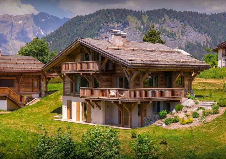 Superbes Vues Depuis Ce Chalet Avec Sauna - Notre-Dame-de-Bellecombe