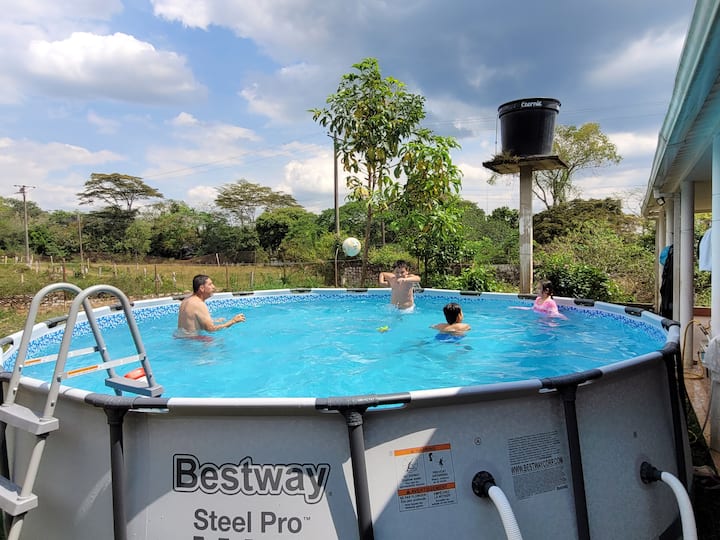 Cabaña Campestre El Rancho De Mi Viejo - Aguazul